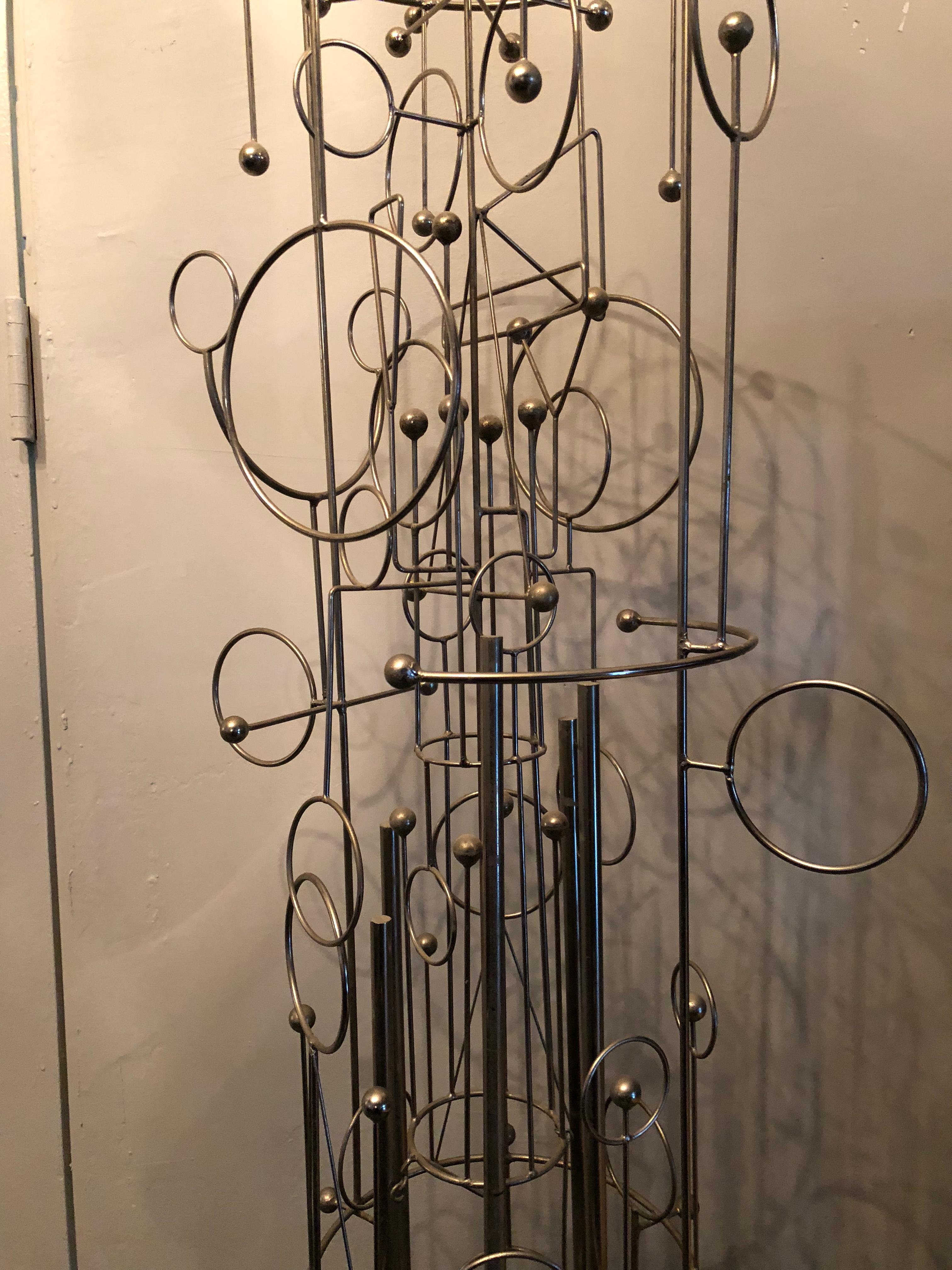 Joseph Burlini Kinetic Sound Sculpture, Circa 1970s For Sale at 1stDibs