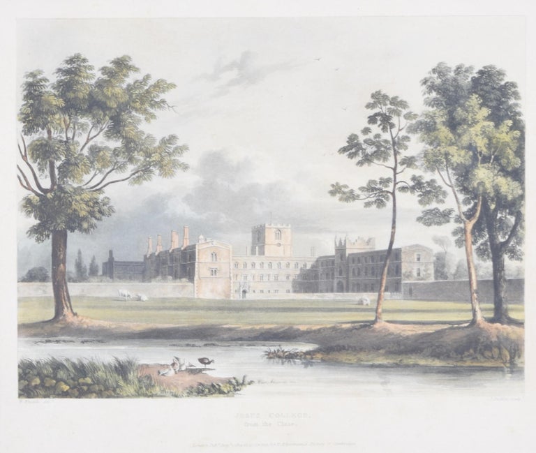 Joseph Constantine Stadler - Jesus College, Cambridge 1815 engraving by ...