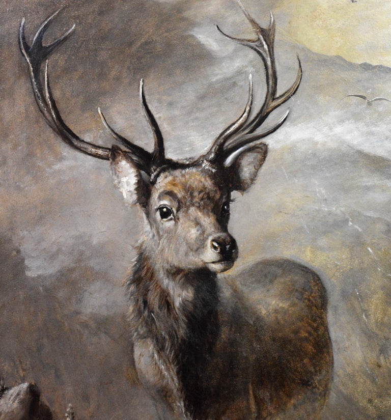 Joseph Denovan Adam - The Young Pretender - Huge 19th Century Scottish ...