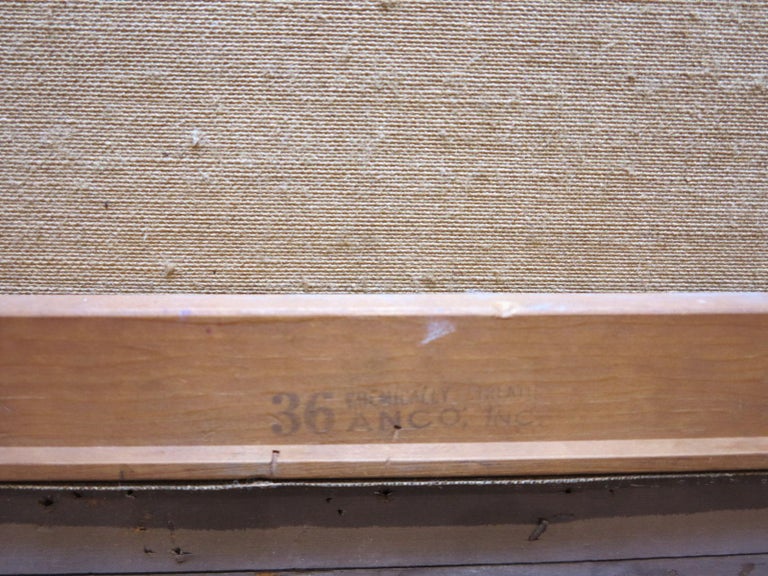 Joseph Fiore - Untitled (abstract expressionist mid-century modern ...