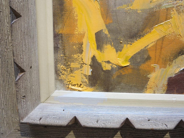 Joseph Fiore - Untitled (abstract expressionist mid-century modern ...