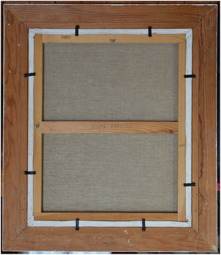 Joseph Franceli - The Wave of the Port of Sete, Oil on canvas For Sale ...