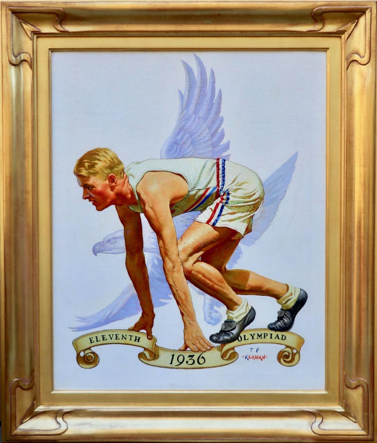 Joseph Francis Kernan - Eleventh Olympiad, Post Cover For Sale at 1stDibs