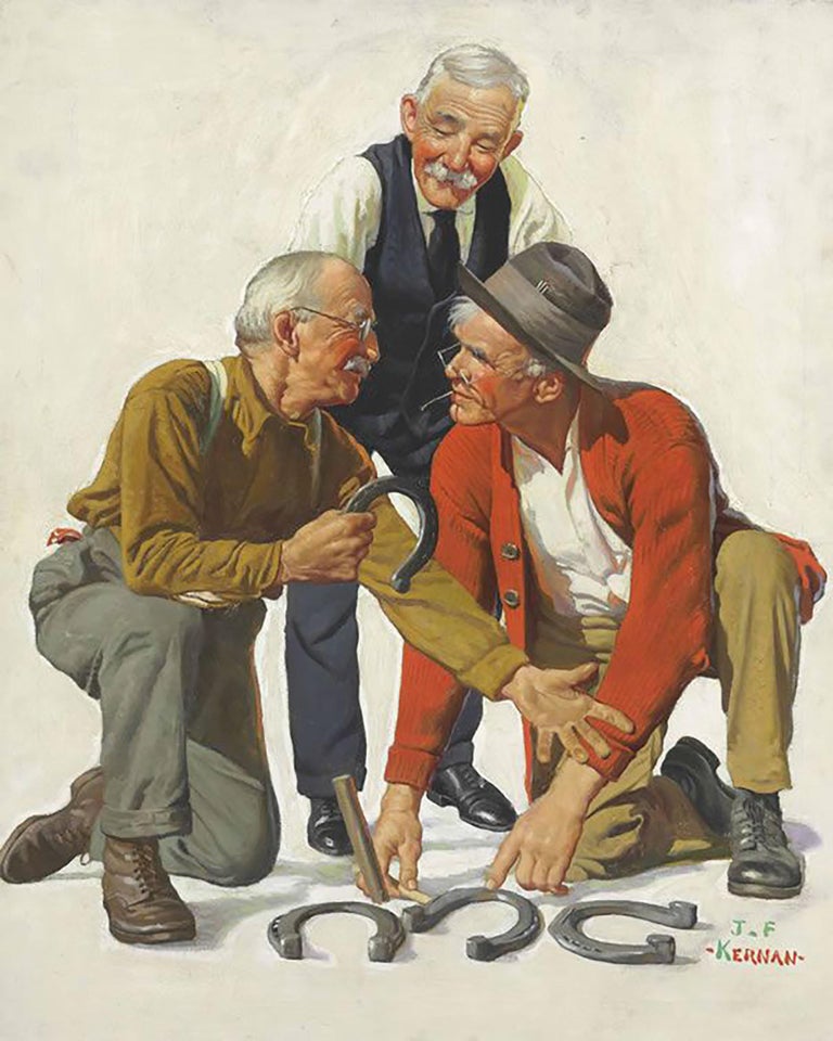 Joseph Francis Kernan - Horseshoes For Sale at 1stDibs