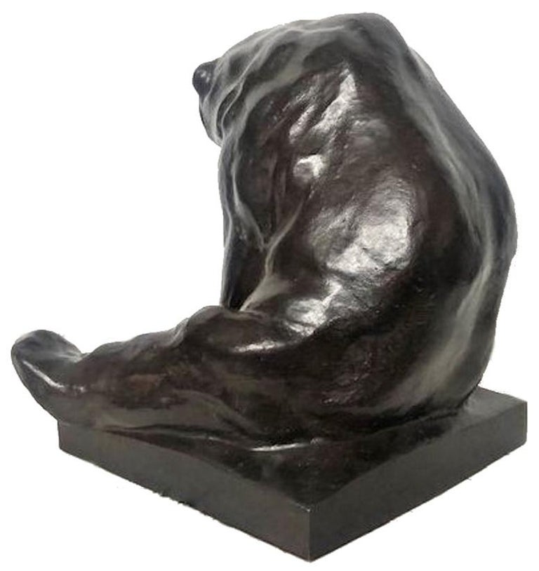 Joseph Franz Pallenberg, Bear, German Patinated Bronze Sculpture, ca ...