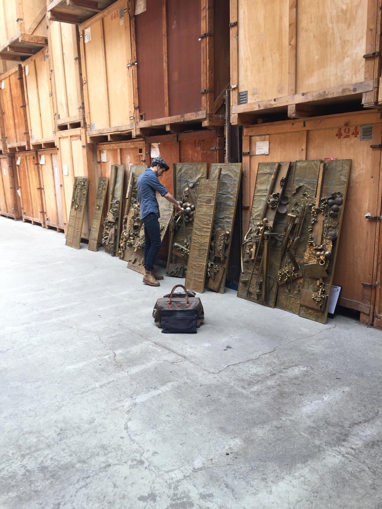 Joseph Georges Coran, Mur Relief, 20th Century For Sale at 1stDibs