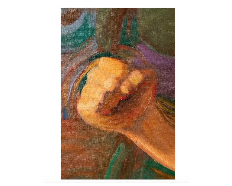 Joseph Goss Cowell American 1886 - 1968, the Boxer Oil on Canvas ...