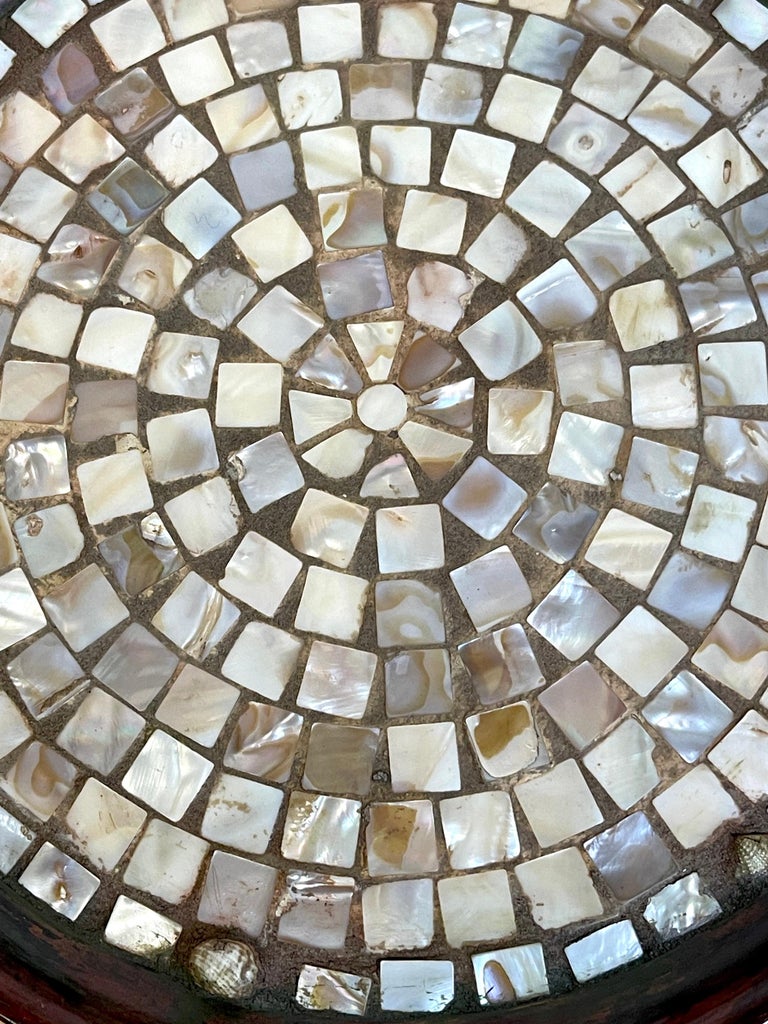 Joseph Heinrichs Native American Style Copper, Abalone and Shell Inlaid ...