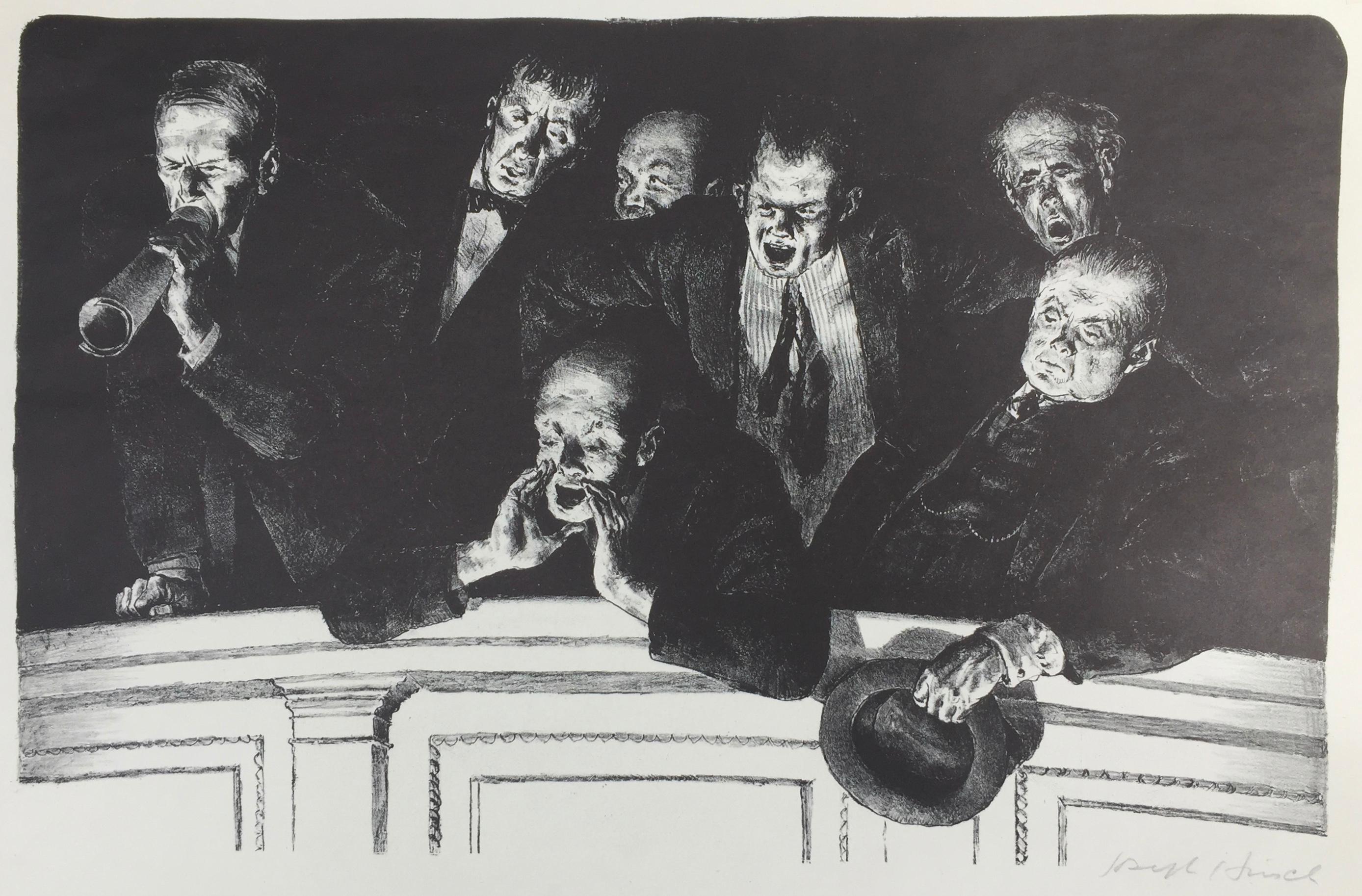 Joseph Hirsch - THE HECKLERS at 1stDibs