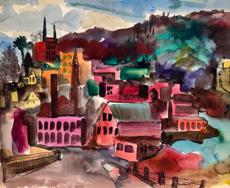 Joseph Kardonne - Brattleboro Vermont VT Industrial Landscape For Sale ...