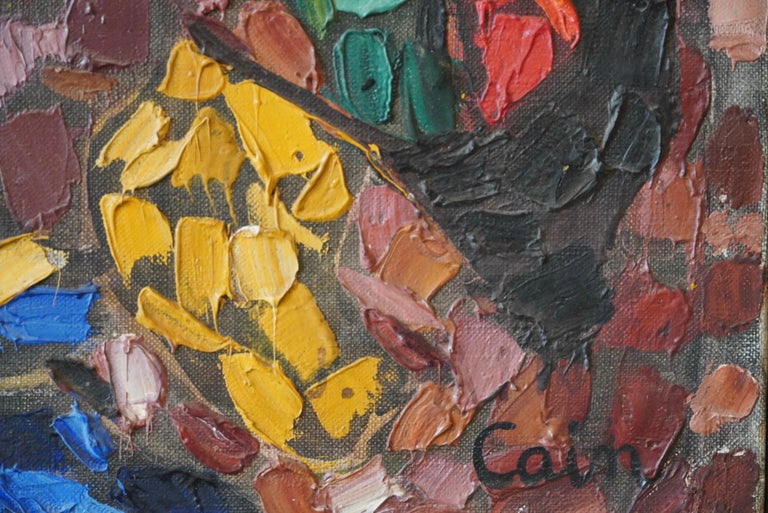 Joseph Lambert Cain (1904-2003) Figurative Abstract of Dancers ...