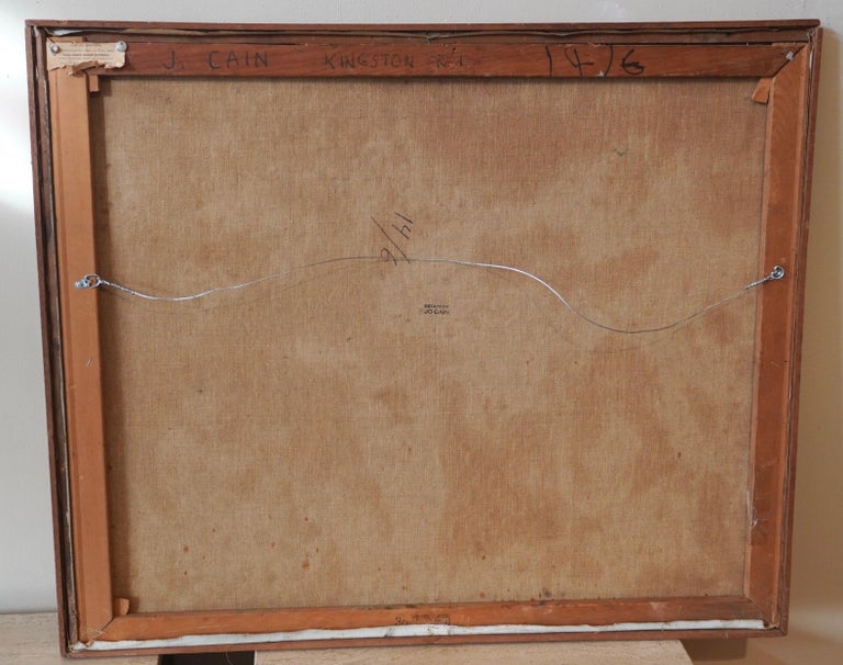 Joseph Lambert Cain (1904-2003) Figurative Abstract of Dancers ...