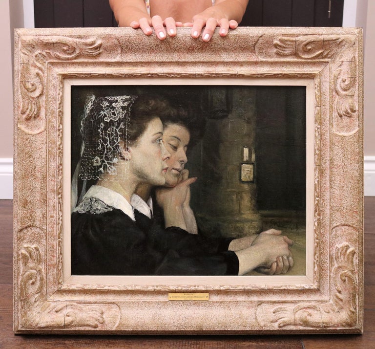 Joseph Louis Cornier-Miramont - Reverie - 1900s French Double Bust ...