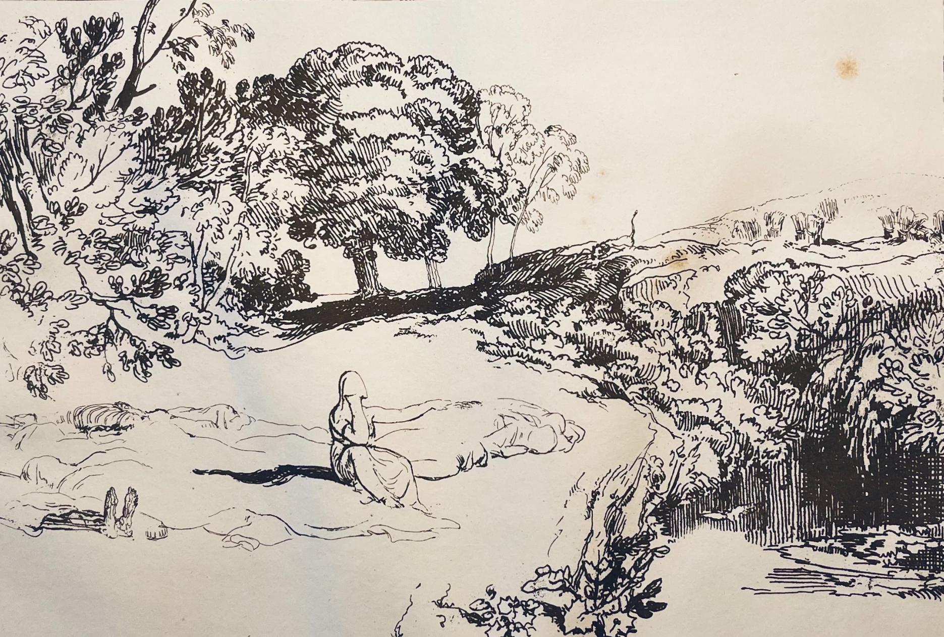 J. M. W. Turner, Rizpah. 2d Book of Samuel, Chap. XXI., Liber Studiorum ...