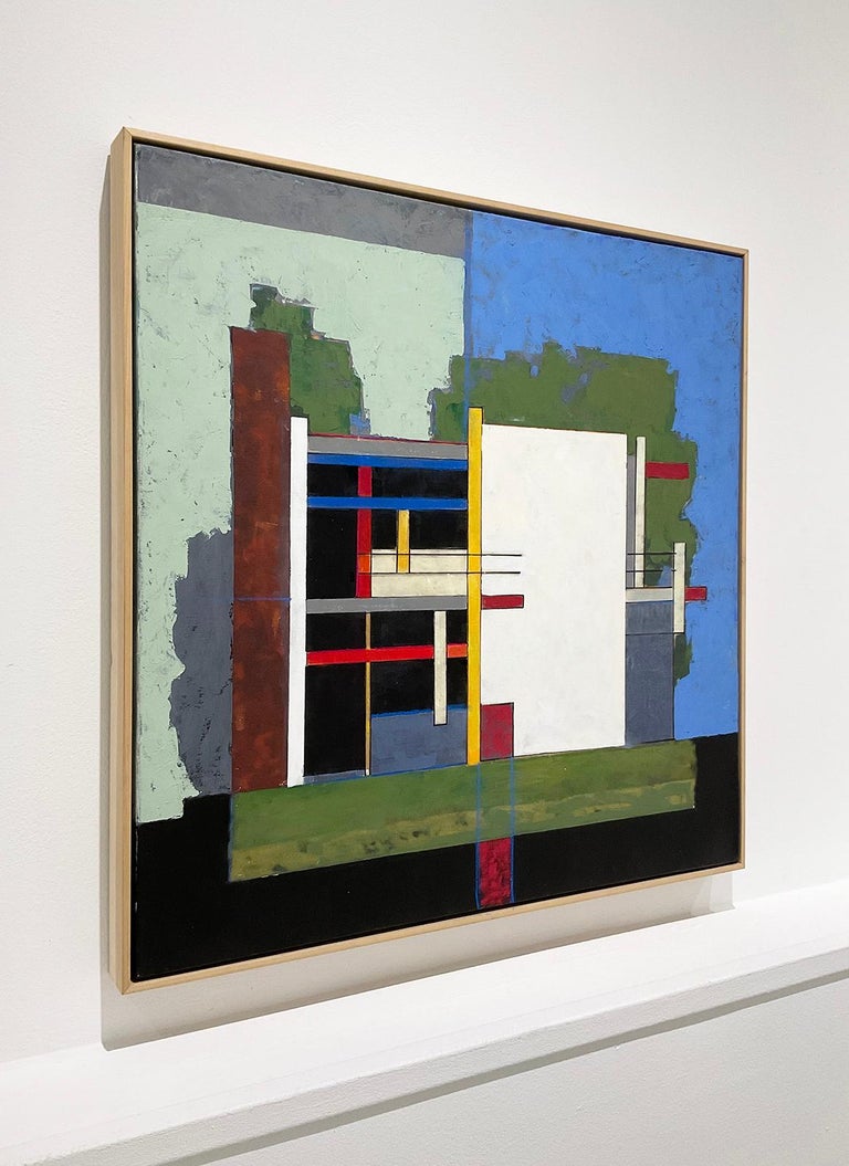 Joseph Maresca - Loos: Abstract Geometric Painting Inspired by Adolf ...