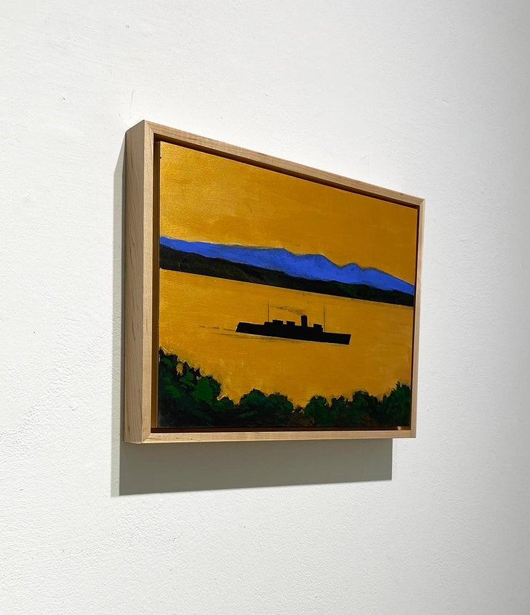 Joseph Maresca - Phantomship: Impressionist Cold Landscape Painting of ...