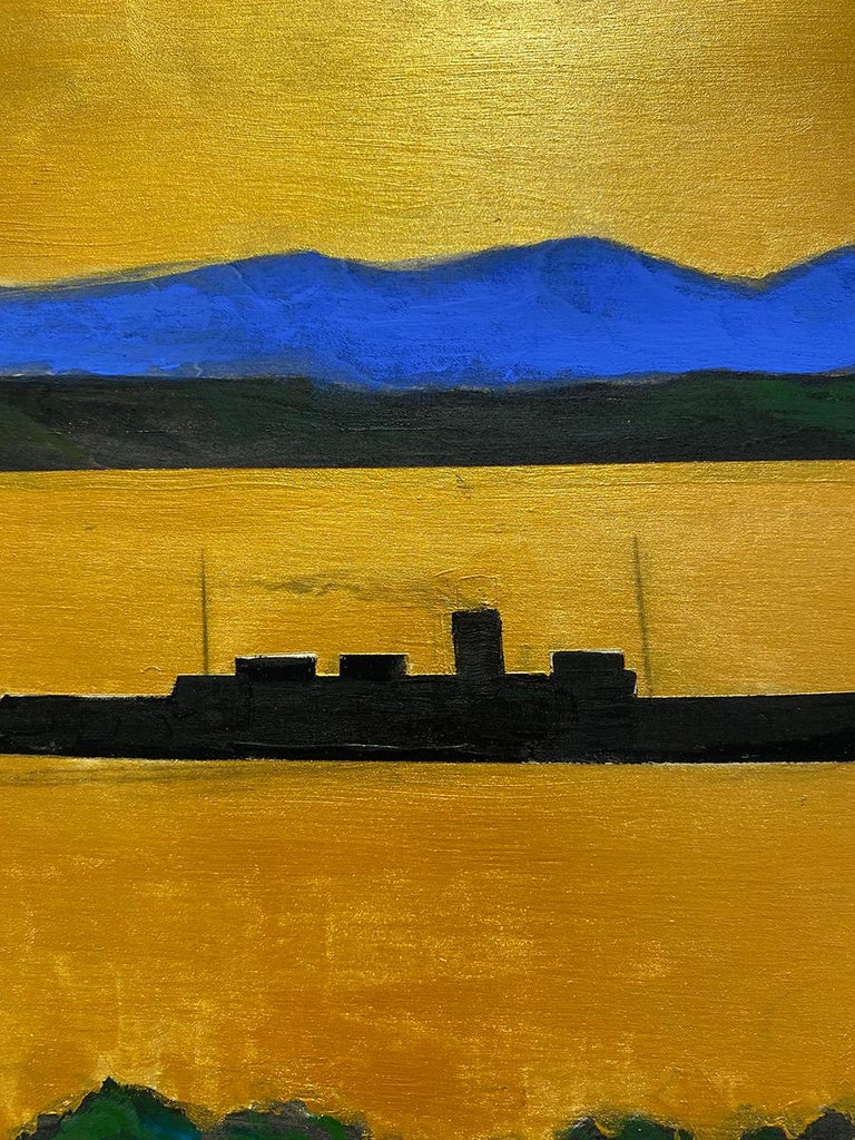 Joseph Maresca - Phantomship: Impressionist Cold Landscape Painting of ...