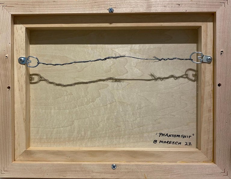 Joseph Maresca - Phantomship: Impressionist Cold Landscape Painting of ...