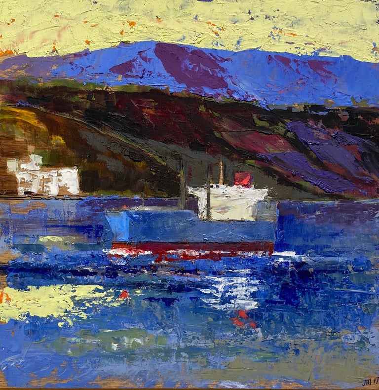 Joseph Maresca - Technicolor Sunset: Impressionist Painting of ...