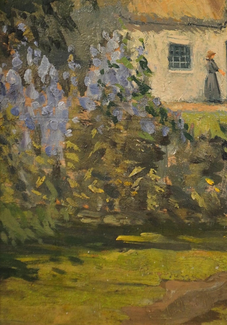 Joseph Milner Kite - A Breton Cottage Garden, France. Student of ...
