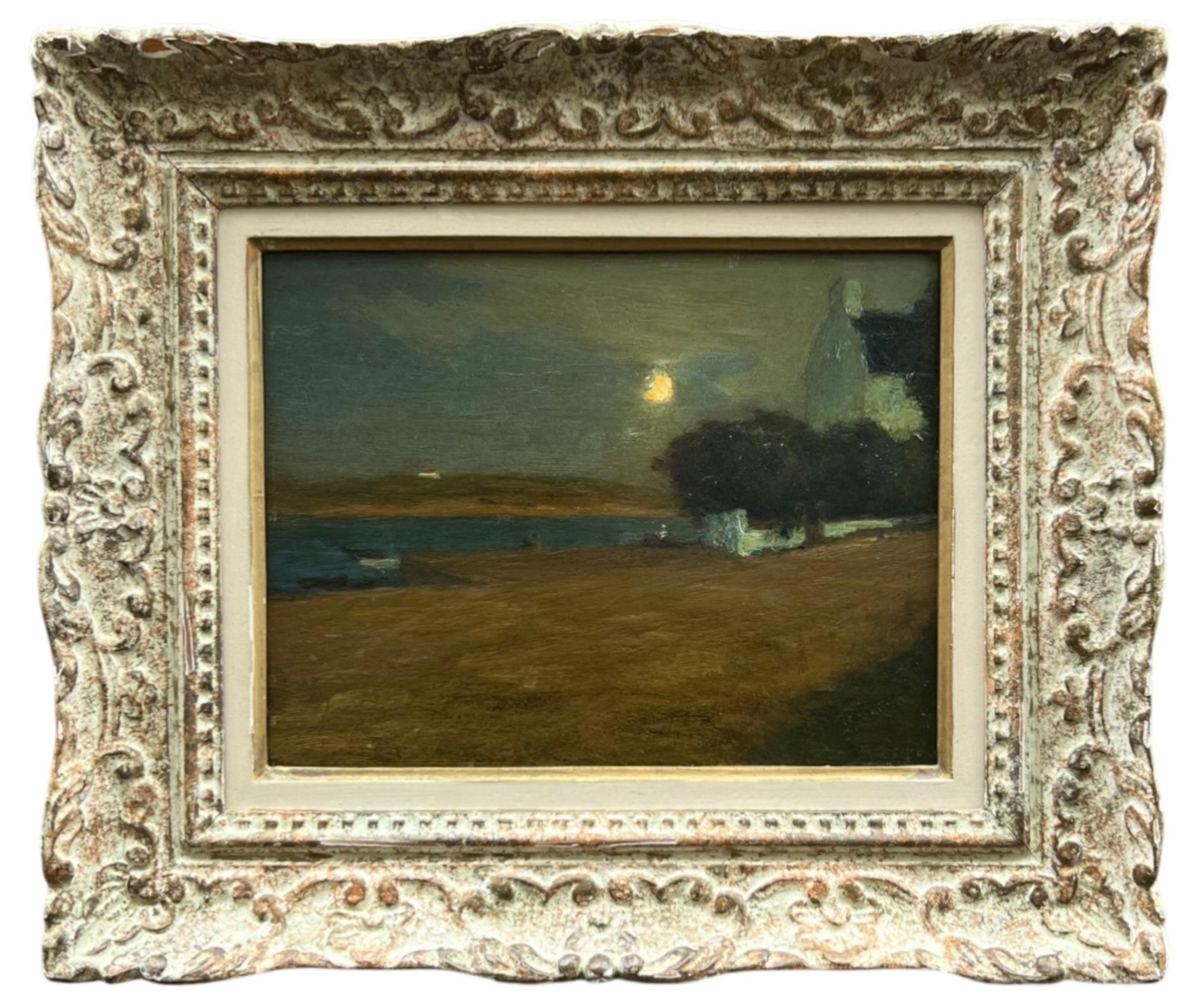 Joseph-Paul Mesle - "L'Hôtel Portier au Pouldu" For Sale at 1stDibs