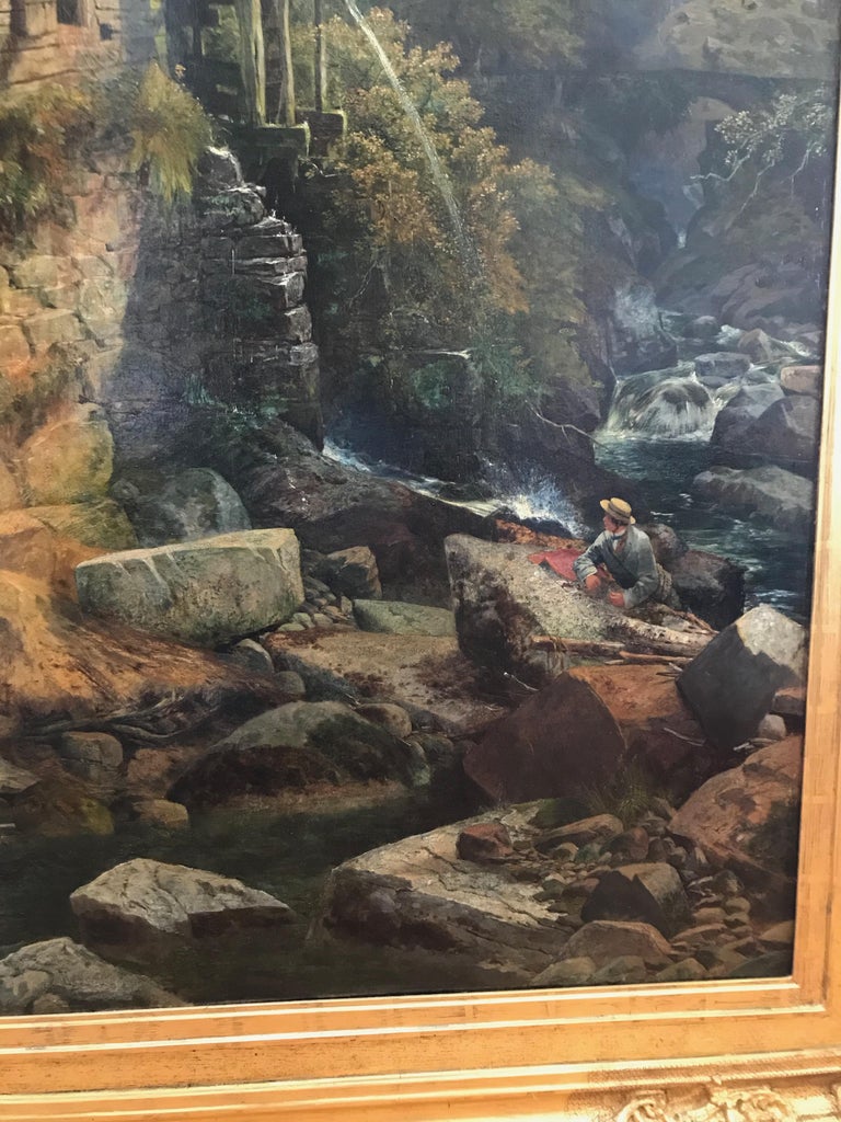 Joseph Paul Pettitt - Joseph Paul Pettitt, Very large Victorian river ...