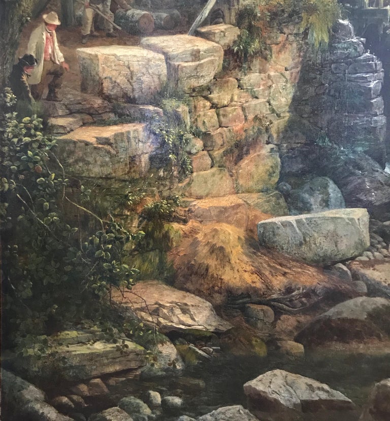 Joseph Paul Pettitt - Joseph Paul Pettitt, Very large Victorian river ...