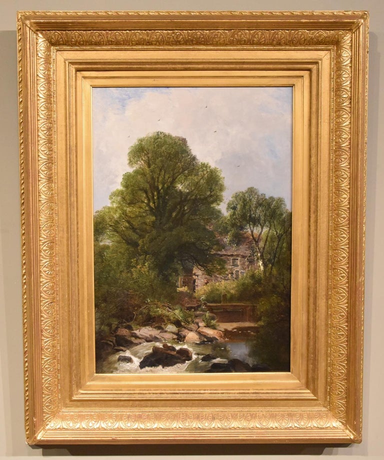 Joseph Paul Pettitt - Oil Painting by Joseph Paul Pettitt "The Mill at ...