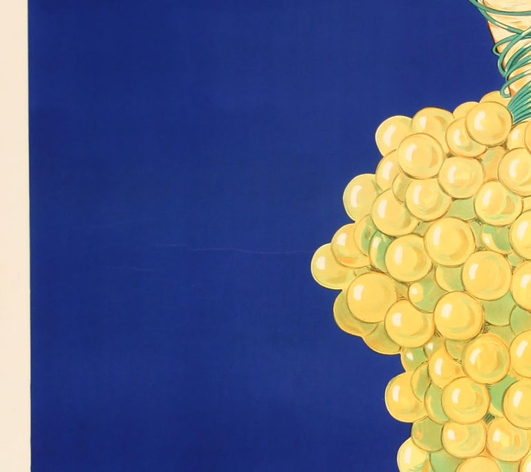 Joseph Perrier, C1930 Vintage Champagne French Alcohol Advertising Poster, Stall For Sale at 1stDibs