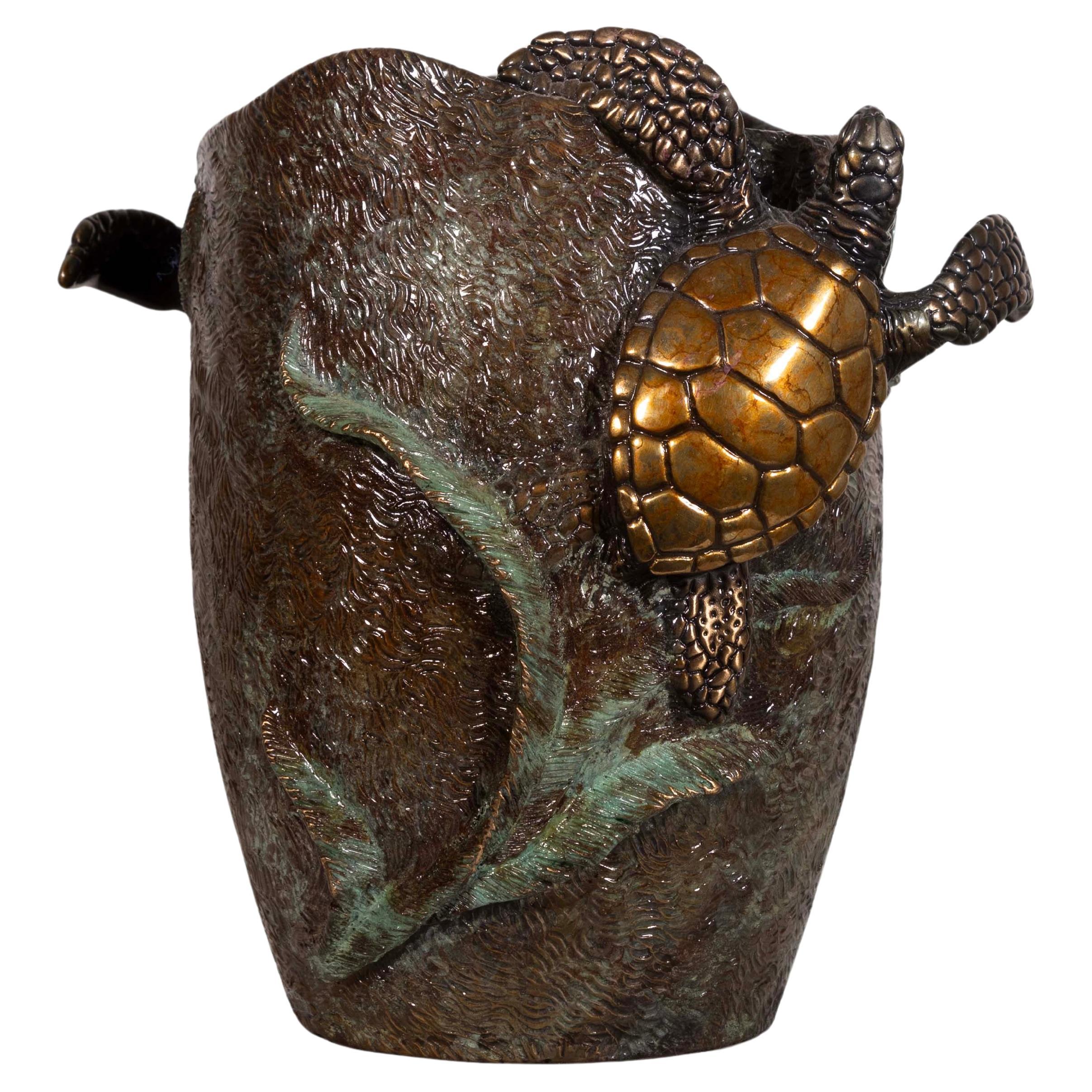 Joseph Quillian Mystic Encounter Signed Contemporary Studio Bronze ...