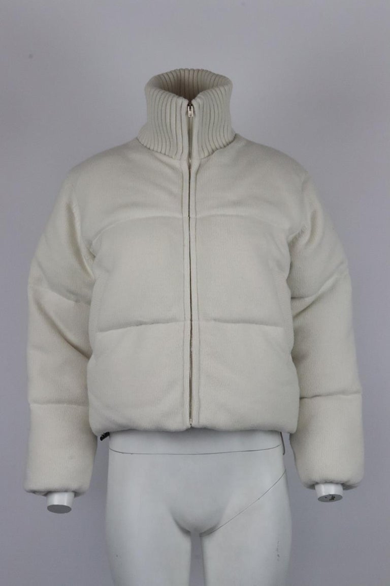 Joseph Quilted Wool Down Jacket Xsmall For Sale at 1stDibs