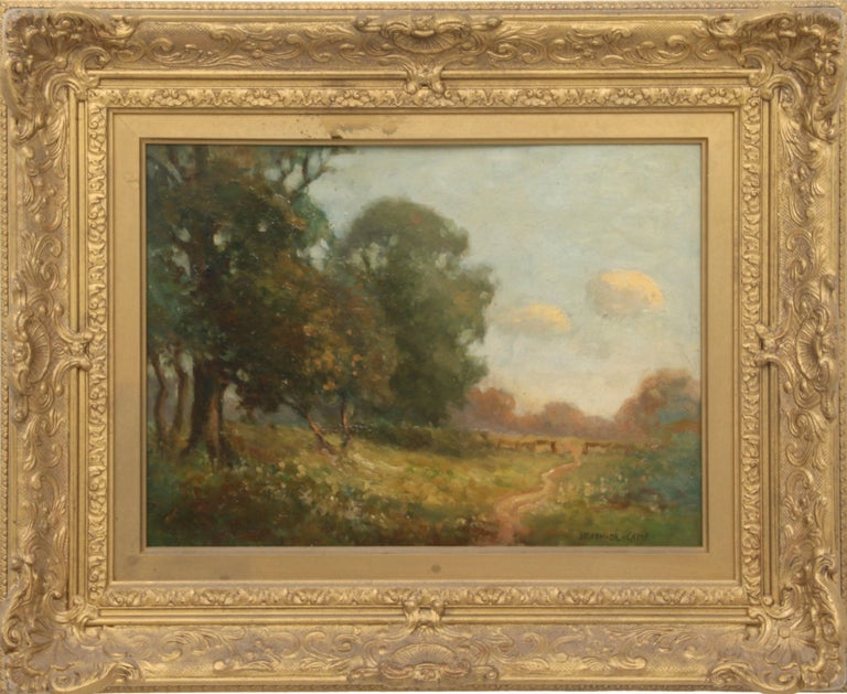 Joseph Rodefer DeCamp - "Summer Landscape, " Joseph DeCamp, Boston Ten ...