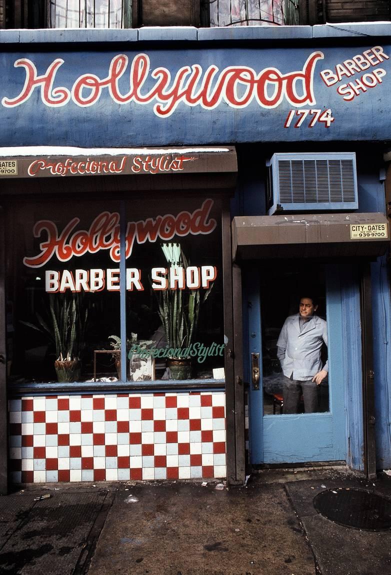 Joseph Rodriguez - Hollywood Barber Shop, Spanish Harlem, NY For Sale ...