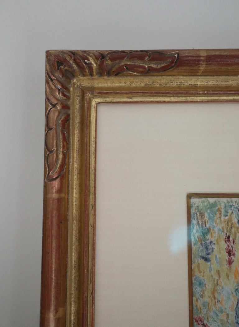 Joseph Sacks - Impressionist Oil on Paper Landscape at 1stDibs