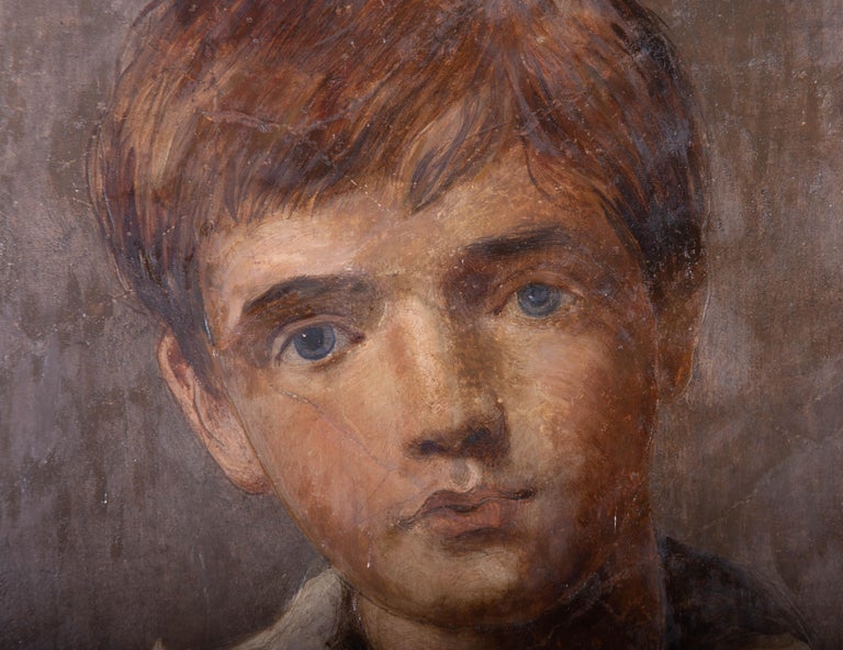 Joseph Severn - Joseph Severn (1793–1879) - 1844 Oil, Blue Eyed Boy For ...