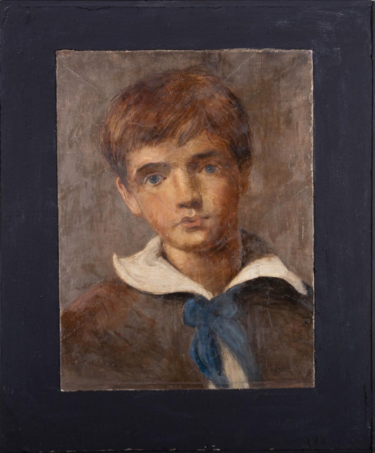Joseph Severn - Joseph Severn (1793–1879) - 1844 Oil, Blue Eyed Boy For ...