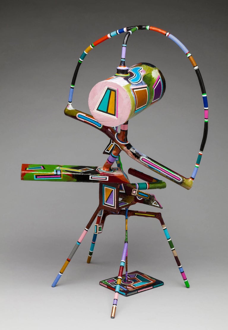 Joseph Slusky - "Umbria" abstract pedestal sculpture For Sale at 1stDibs
