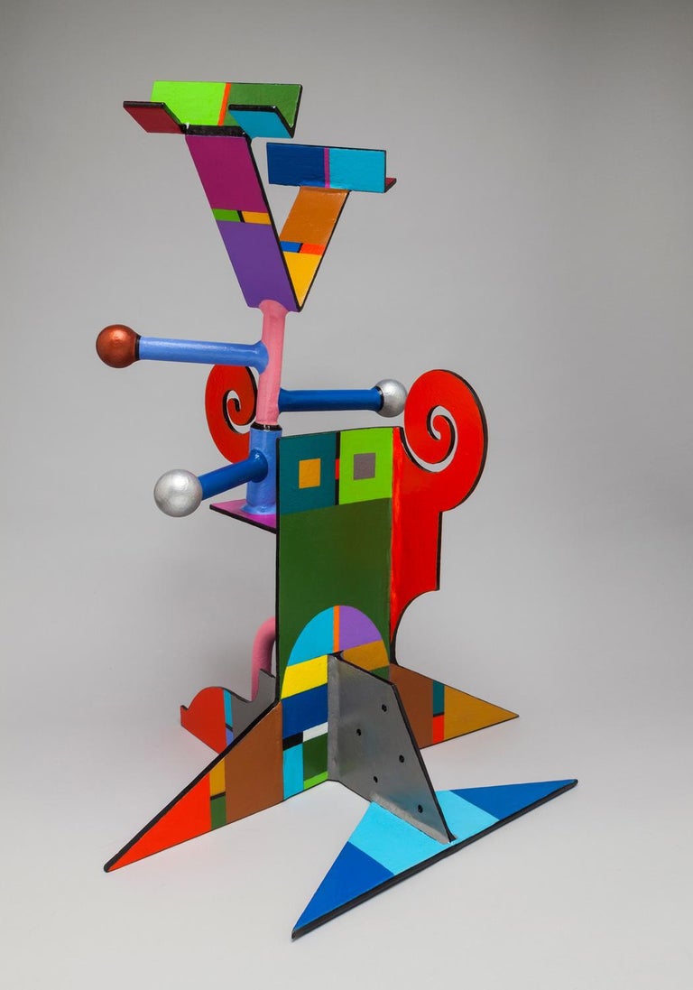 Joseph Slusky - "Wum" colorful abstract sculpture at 1stDibs