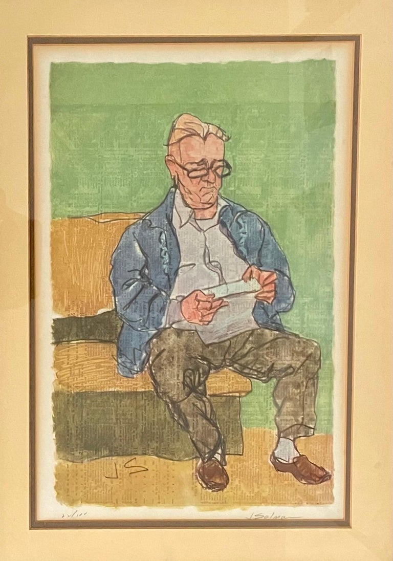 Joseph Solman - Joseph Solman Lithograph New York City Subway Great ...