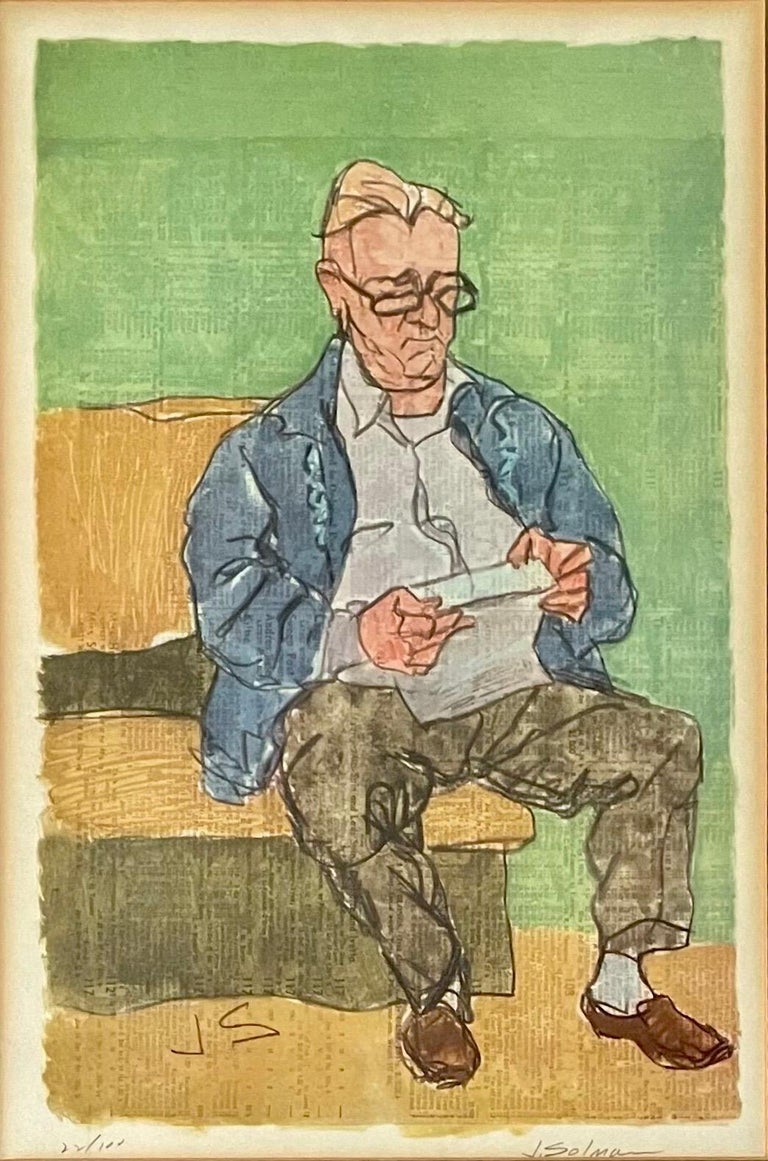 Joseph Solman - Joseph Solman Lithograph New York City Subway Great ...