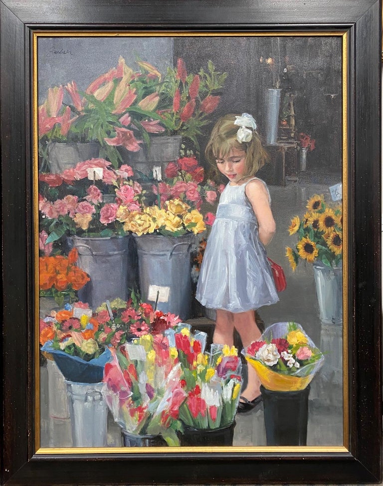 Joseph Sundwall - Decisions, Decisions, original 40x30 realist ...