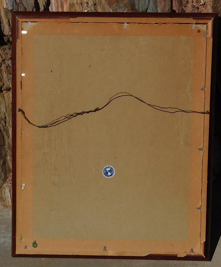 Joseph Thony Moises Haitian Painting, Circa 1950's, The Shoe Seller For ...