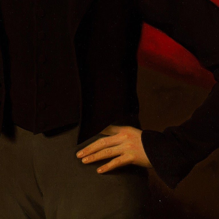 Joseph Thraves - Joseph Thraves, Portrait Of A Scholar, Oil Painting ...