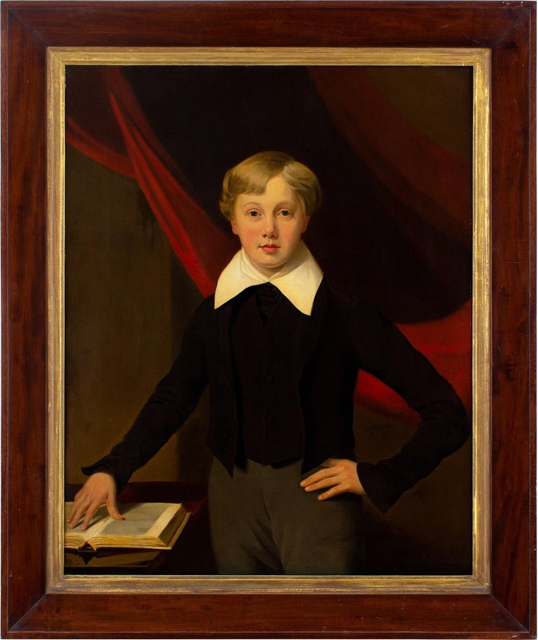 Joseph Thraves - Joseph Thraves, Portrait Of A Scholar, Oil Painting ...