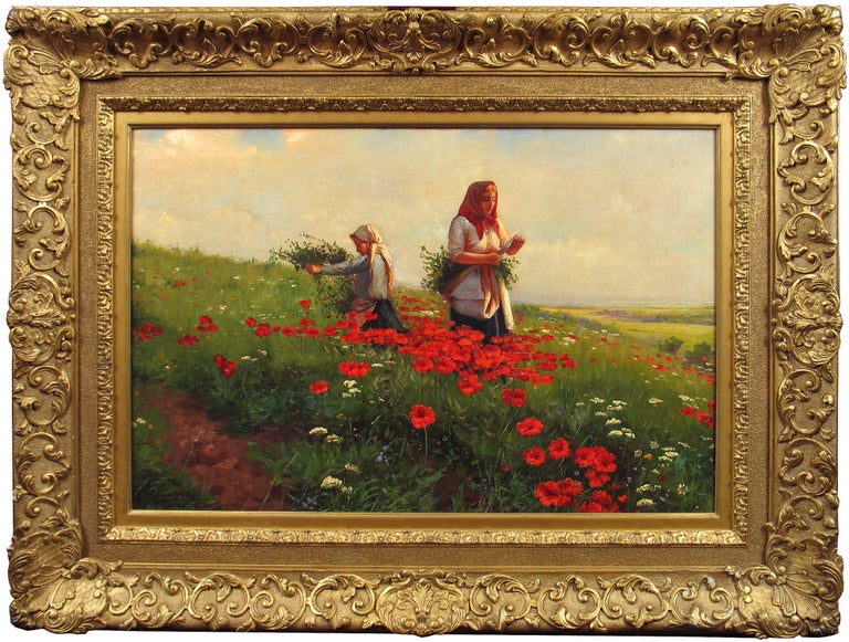 Joseph Tomanek - Poppy Fields For Sale at 1stDibs