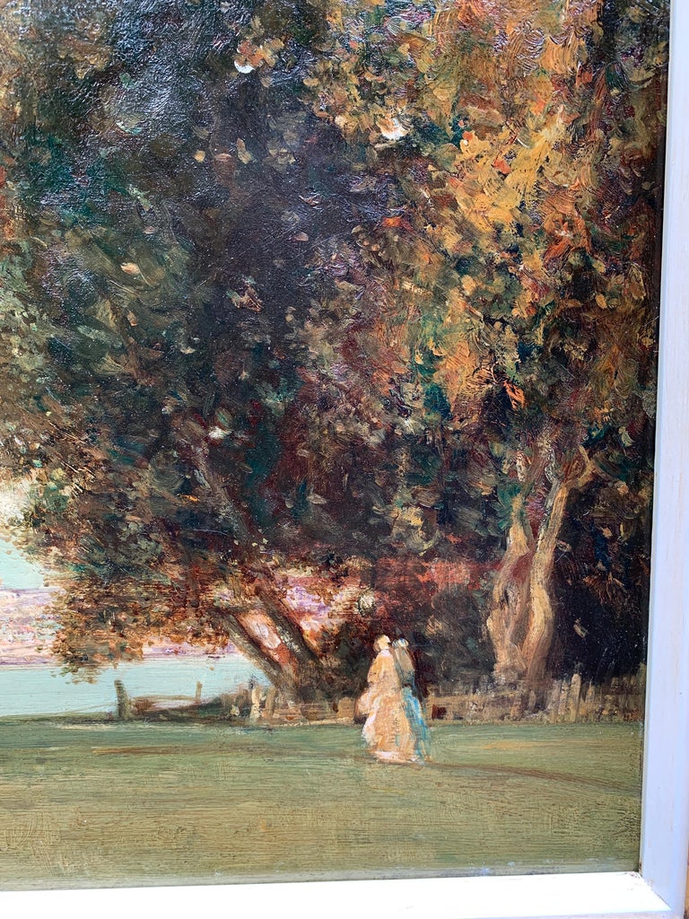 Joseph Vickers De Ville - Antique 19th century English Impressionist ...