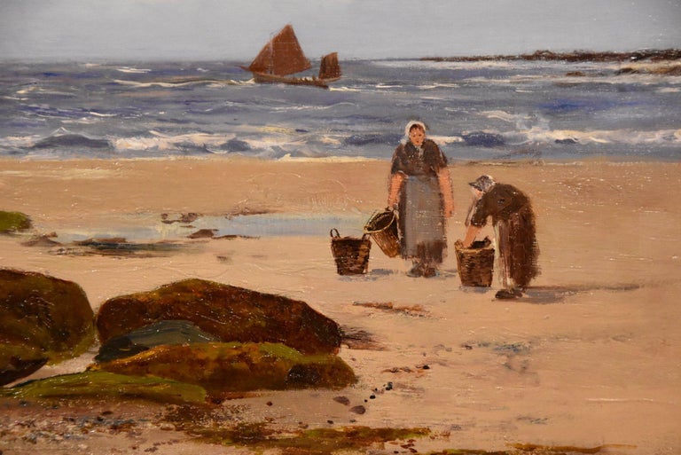 Joseph Vickers De Ville - Oil Painting by Joseph Vickers De Ville "A ...