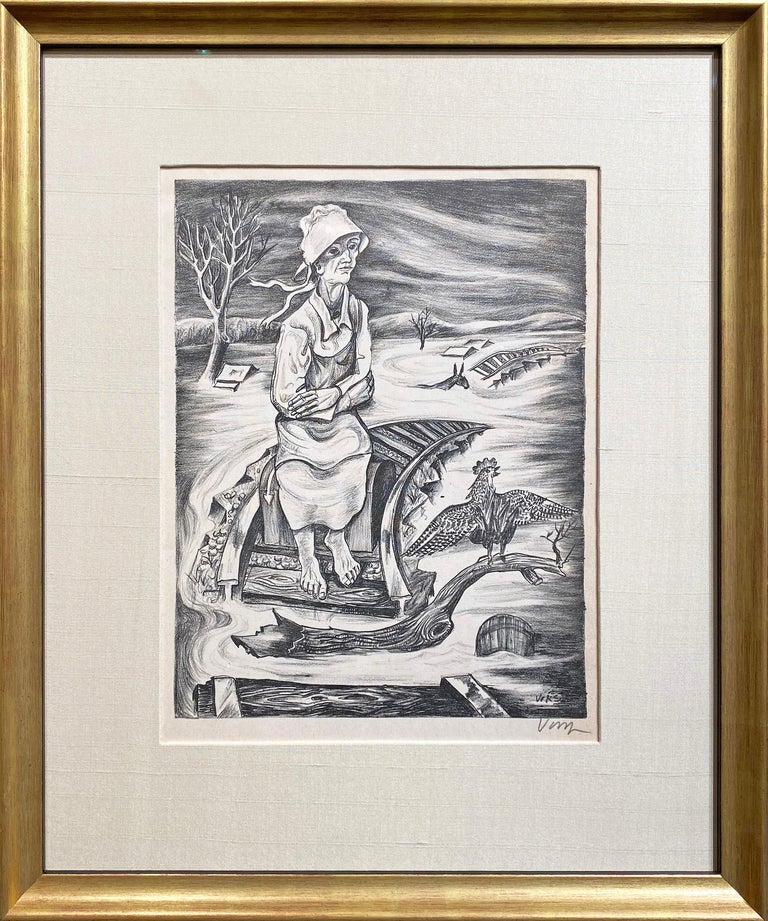 Joseph Vorst - Missouri Arrival (Flood) For Sale at 1stDibs