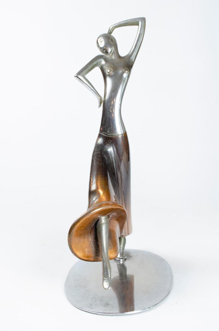 Josephine Baker Dancing Statue by Hagenauer For Sale at 1stDibs