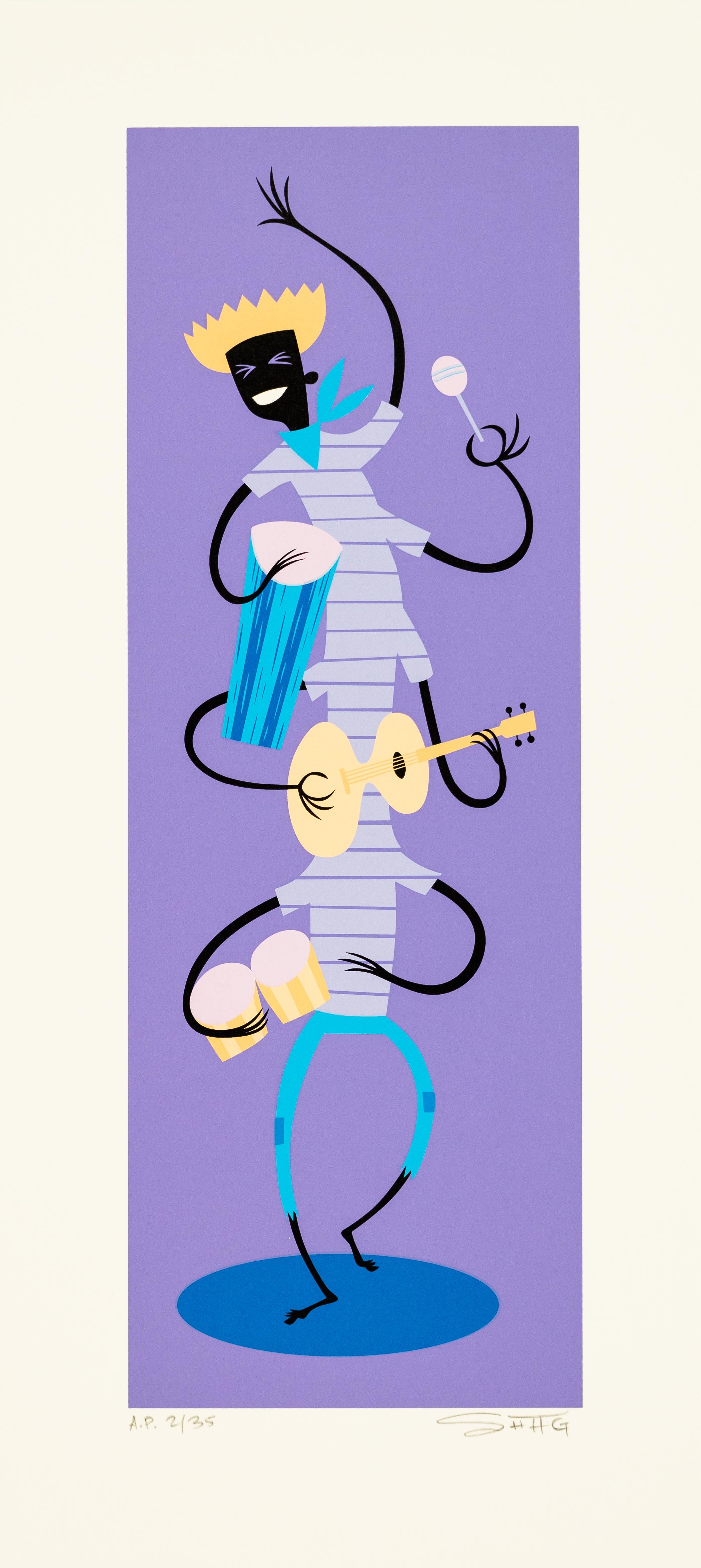 Shag Josh Agle - 2 For Sale on 1stDibs | josh agle original art for ...